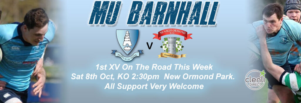 1st XV On The Road – MU Barnhall RFC