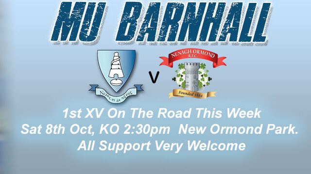 1st XV On The Road – MU Barnhall RFC