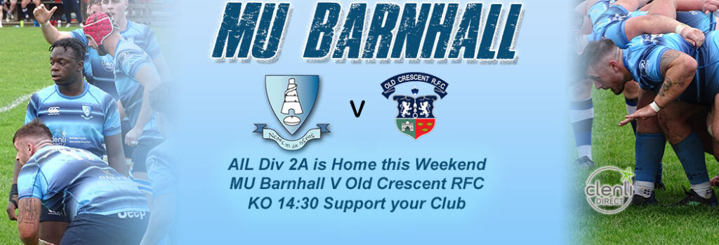 AIL Returns – MU Barnhall RFC